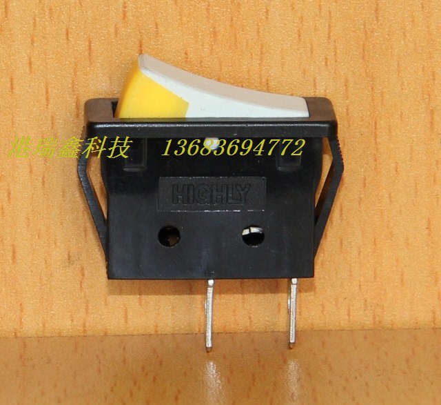 The power switch HIGHLY R11-2A long flat Haili rocker rocker switch R11 ...