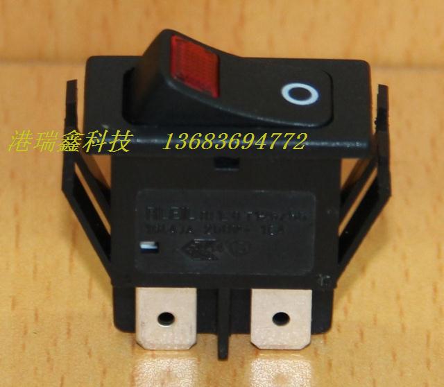 The power switch RLEIL rocker switch long flat rocker switch double ...