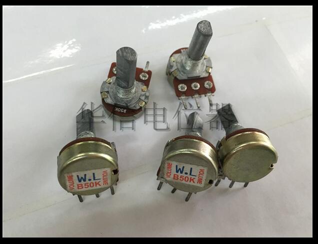 WL 148 type single coupling potentiometer B20k B50k 20MMF shaft length ...