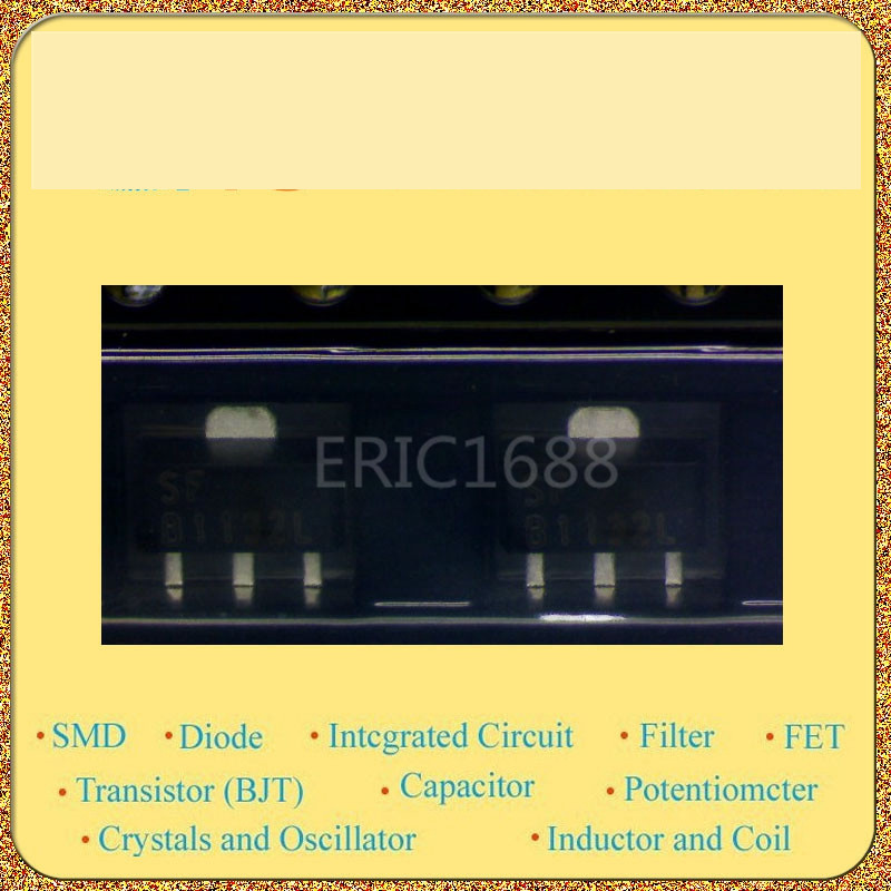 2SB1132L SOT-89 pen PNP triode printing: B1132L UNISONIC,Transistor